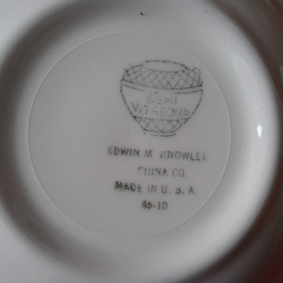 Knowles | Dining | Semi Vitreous Edwin M Knowles China Set | Poshmark